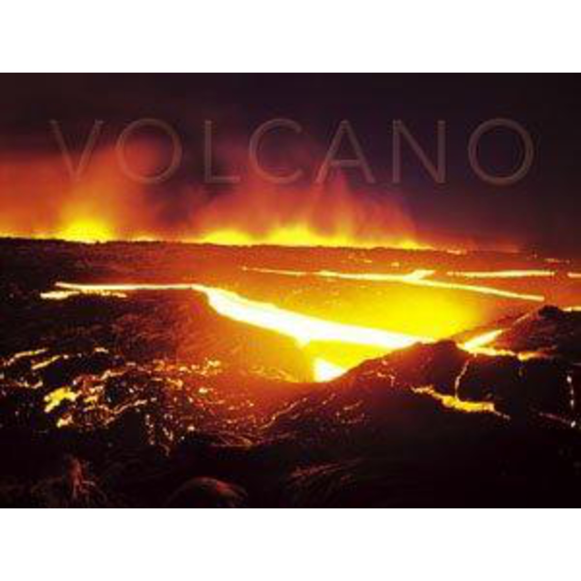 Poster Volcano